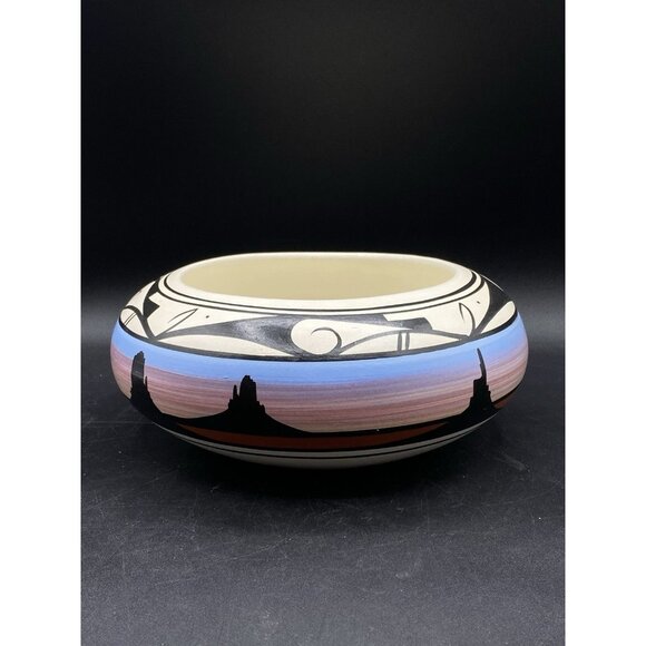 Accents | Navajo Signed Julia Pottery Vase Cedar Mesa Native American ...